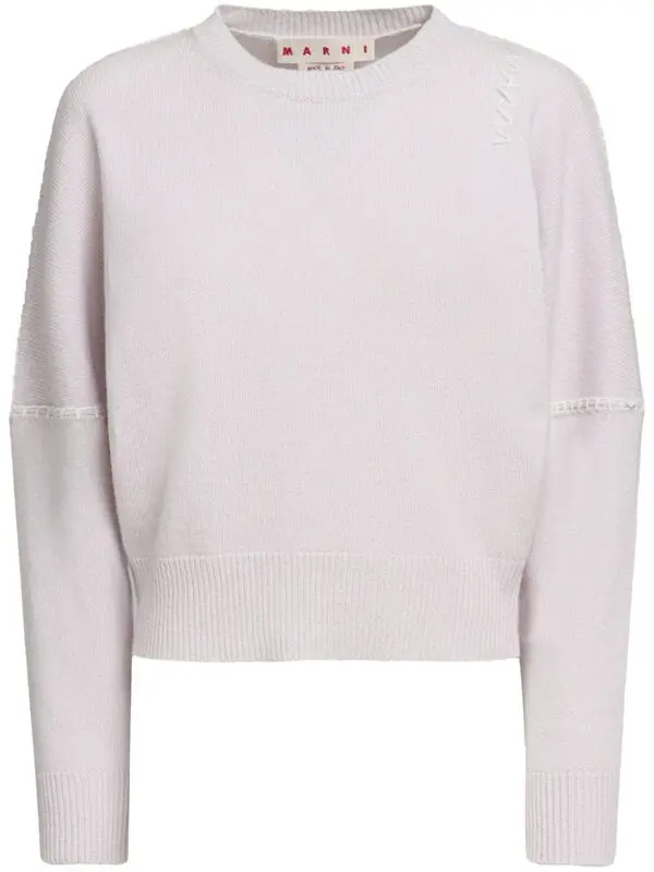 Marni Whipstitch-trim Sweater