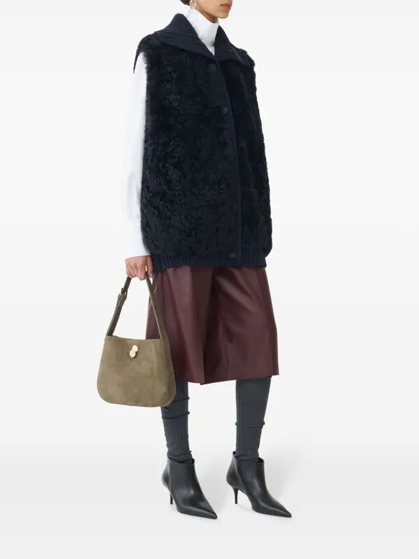 Fabiana Filippi Shearling Panelled Vest