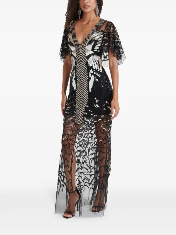 TEMPERLEY LONDON Atlas Maxi Dress