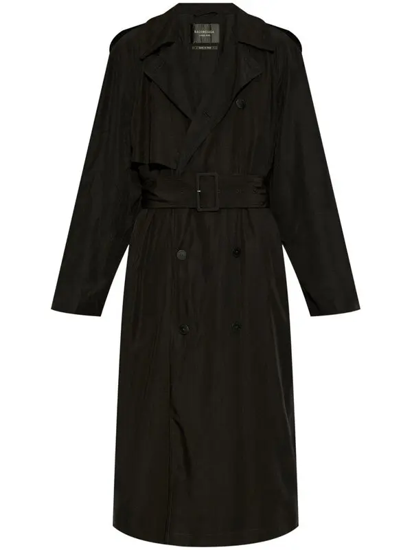 Balenciaga Belted Trench Coat