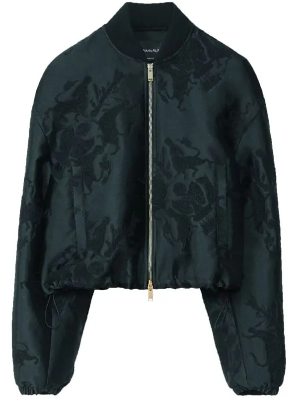 Fabiana Filippi Jacquard Bomber Jacket