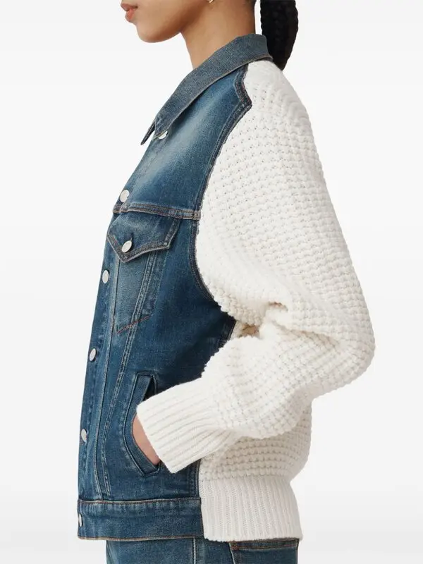 Fabiana Filippi Panelled Denim Jacket