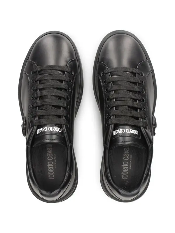 Roberto Cavalli Logo-plaque Trainers