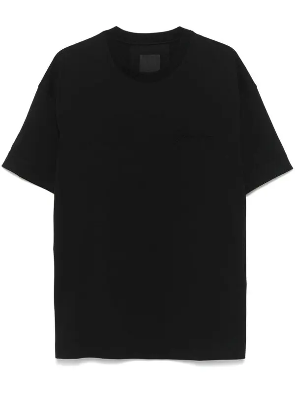 Givenchy Logo-embossed T-shirt - Black