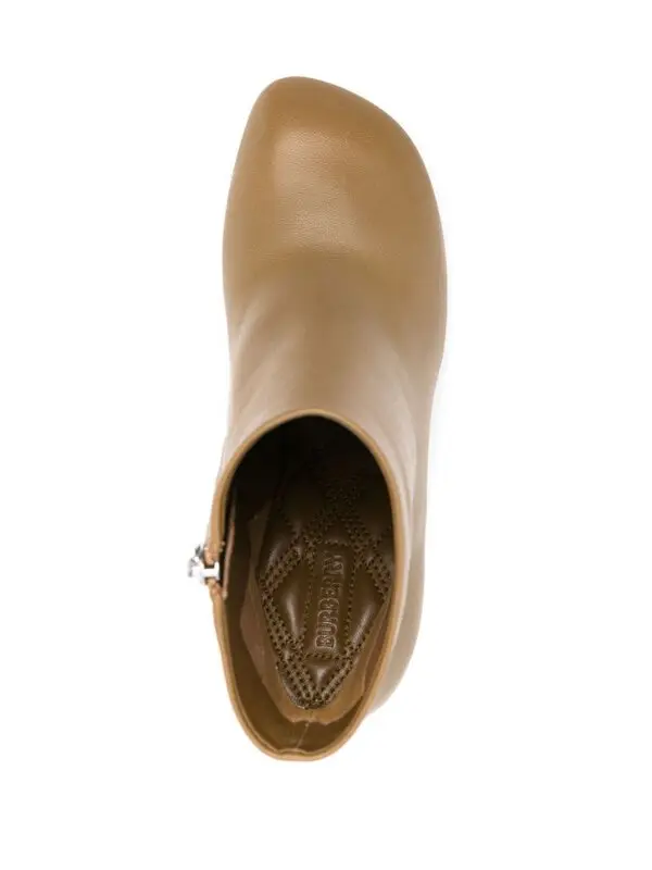 Burberry 85mm Leather Ankle Boots