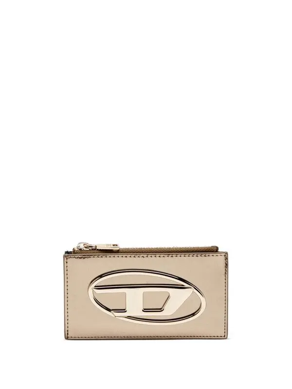 DIESEL® 1dr Card Holder - Gold