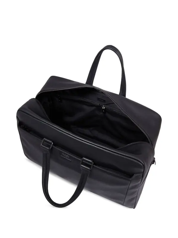 LANCEL Come De Leather Duffle Bag