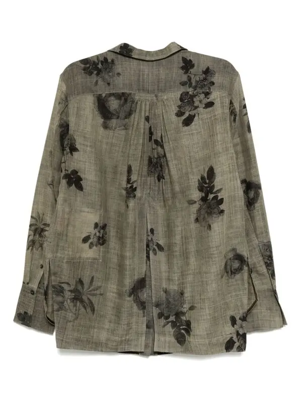 ZIGGY CHEN Back Pleats Shirt