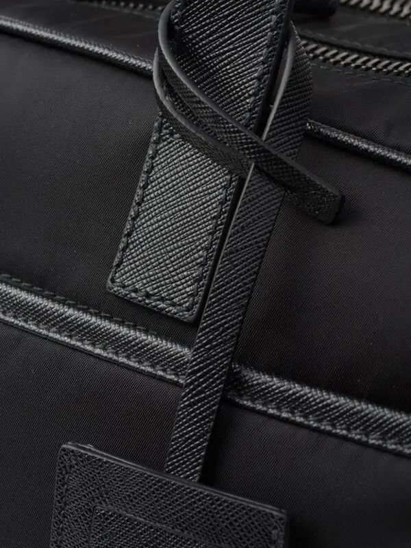 Prada Re-nylon And Saffiano Leather Briefcase
