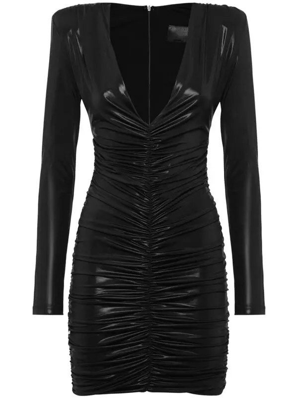 Philipp Plein Shiny Mini Dress