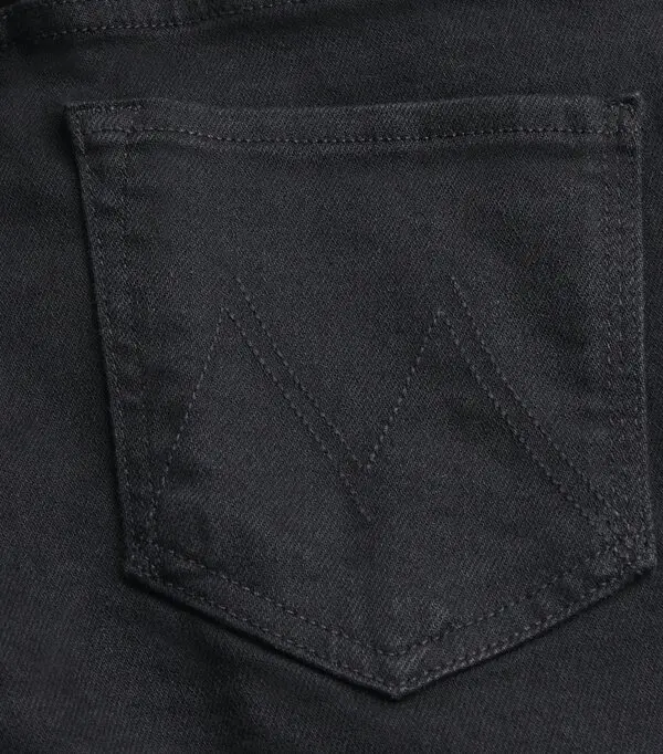 MOTHER The Weekender Flared Jeans - Black