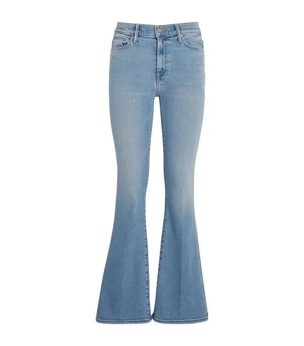 MOTHER The Weekender Flared Jeans - Blue