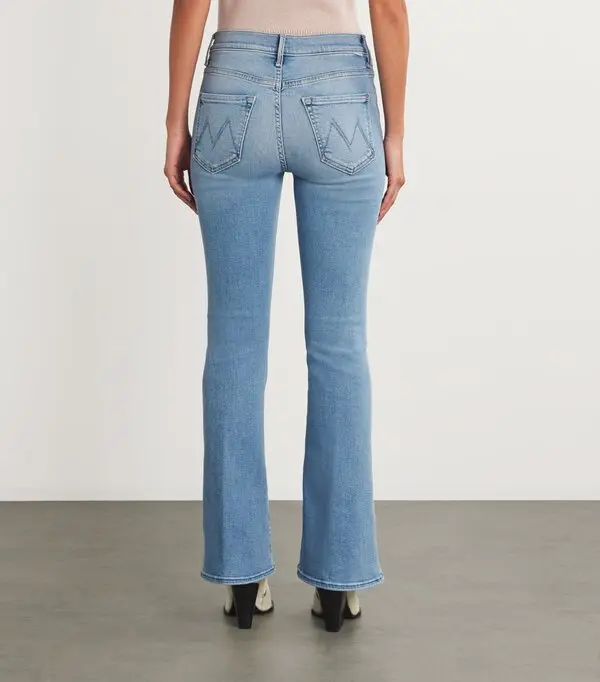 MOTHER The Weekender Flared Jeans - Blue