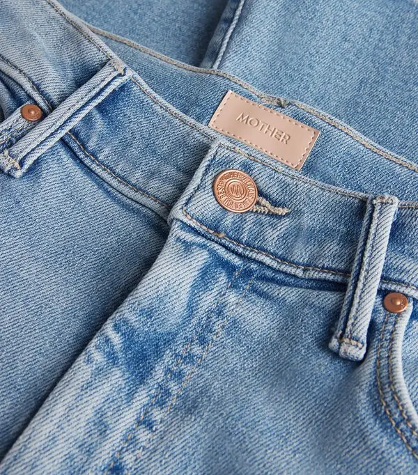 MOTHER The Weekender Flared Jeans - Blue