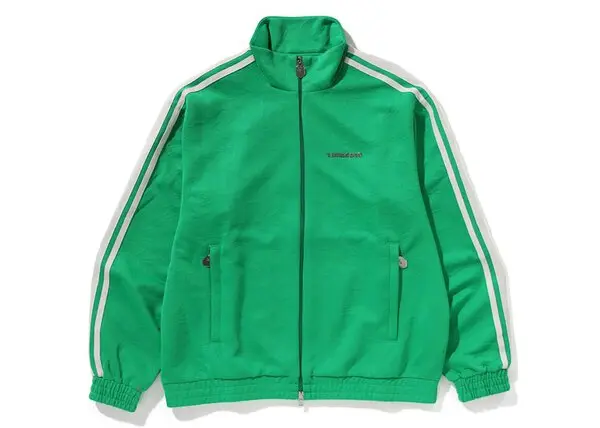 A BATHING APE Line Camo Jacquard Bathing Ape Logo Relaxed Fit Track Jacket