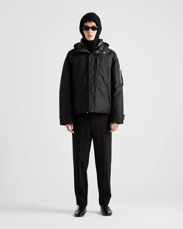 Prada Technical Fabric Down Jacket