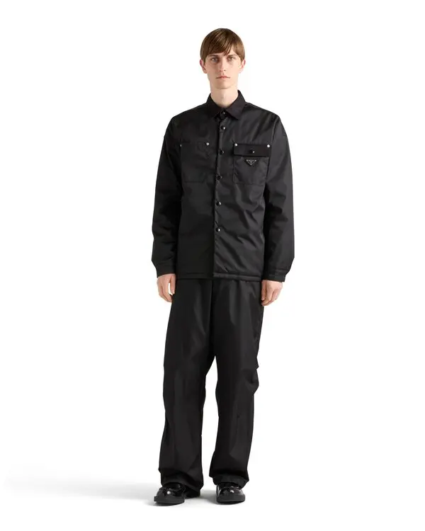 Prada Re-nylon Shirt - Black