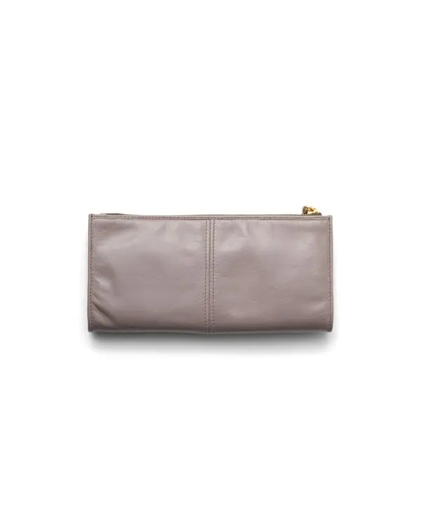 Prada Leather Pouch - Grey