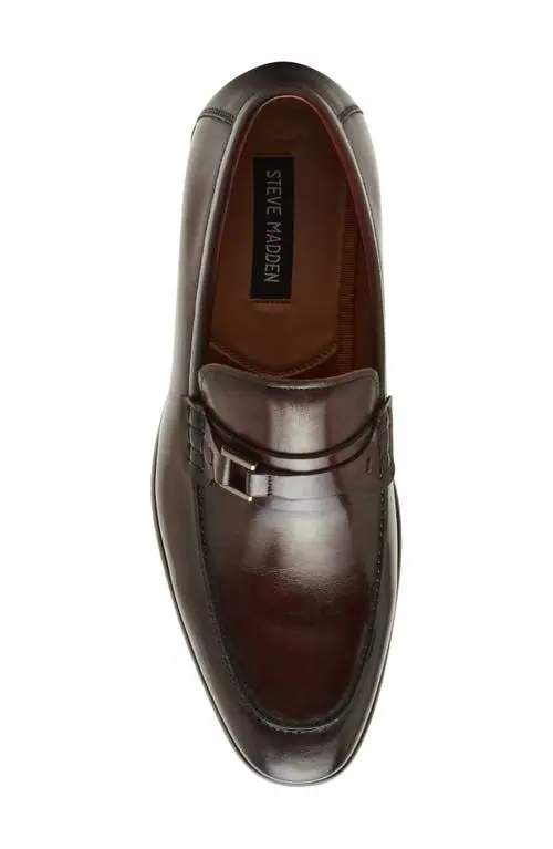 Steve Madden Adair Bit Loafer - Bordeaux