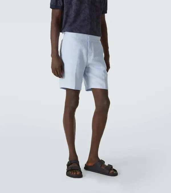 Orlebar Brown Norwich Linen Shorts