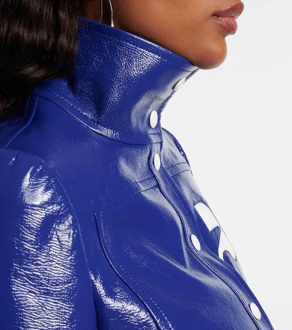 COURREGES Courrèges Re-edition Vinyl Jacket - Blue