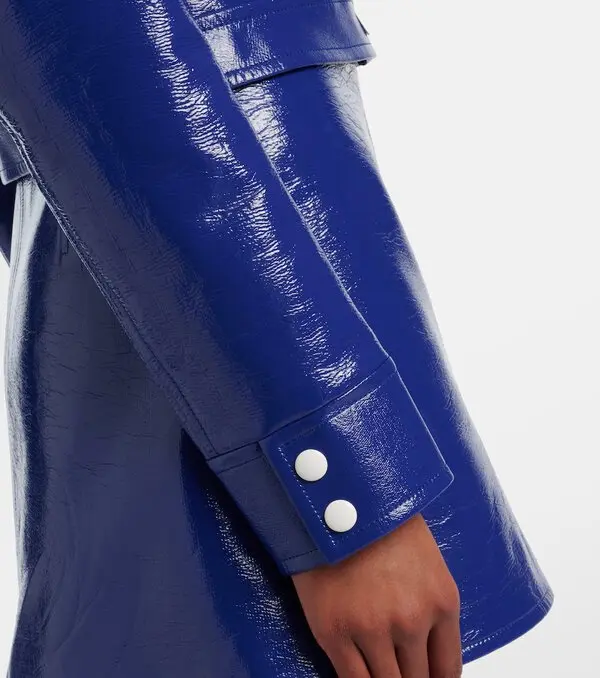 COURREGES Courrèges Re-edition Vinyl Jacket - Blue