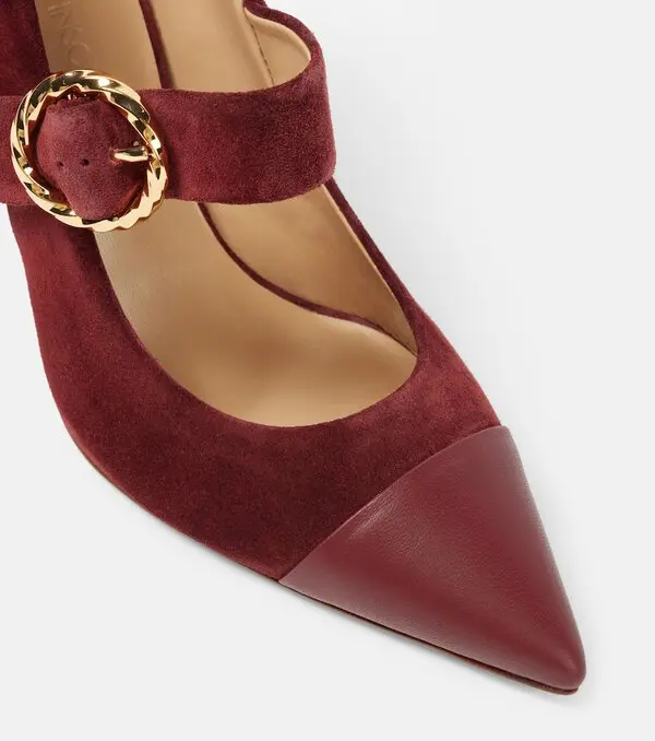 Ulla Johnson Kiki 95 Suede Pumps