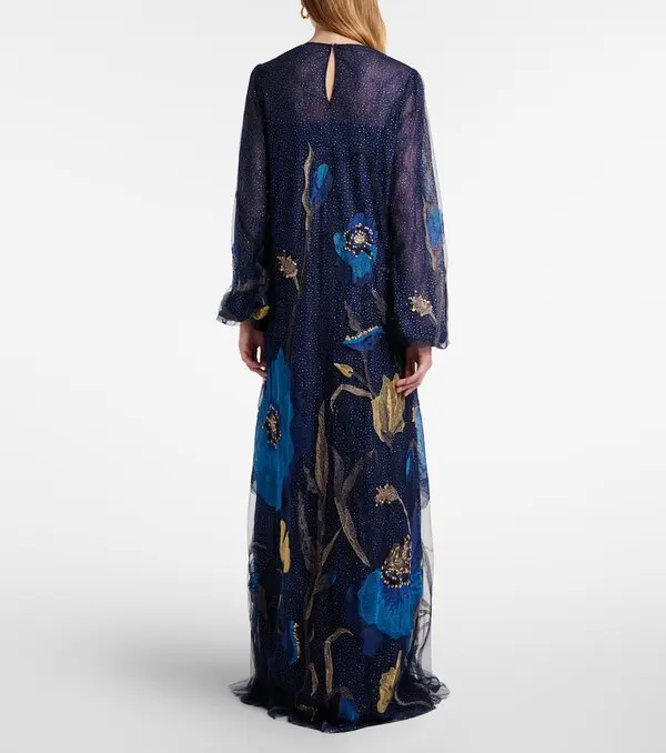 Costarellos Embr Kaftan