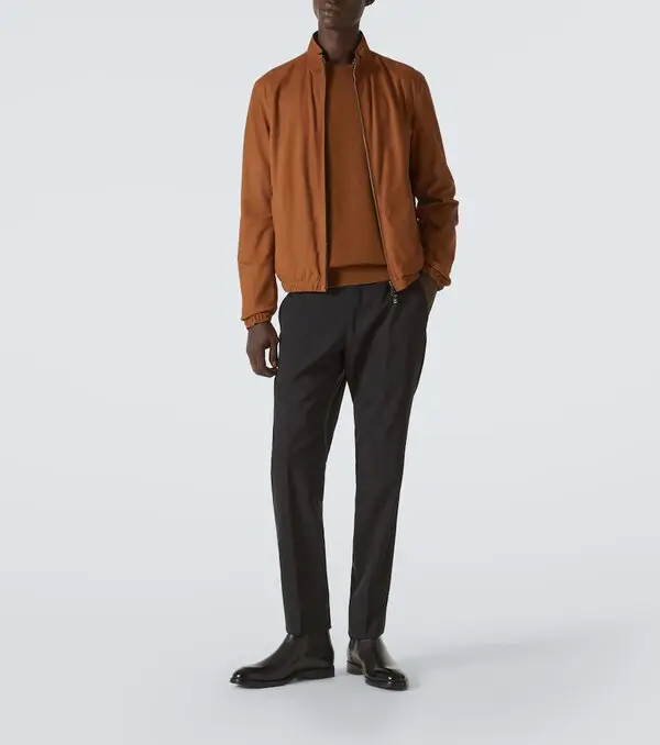 Zegna Reversible Leather Blouson