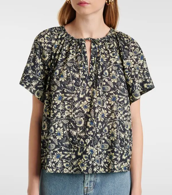 Ulla Johnson Sena Printed Top