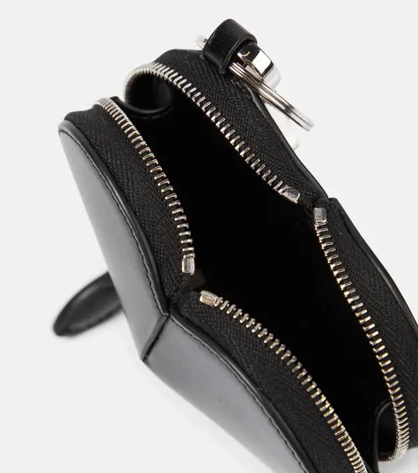 Alaïa Le Cour Mini Heart Coin Purse - Black