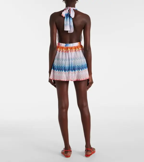 Missoni Zigzag Halterneck Romper