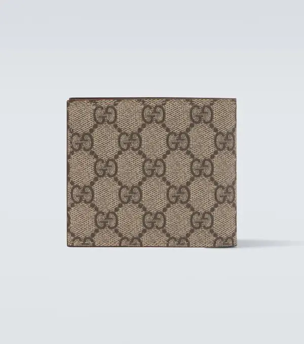 Gucci Gg Canvas Bifold Wallet
