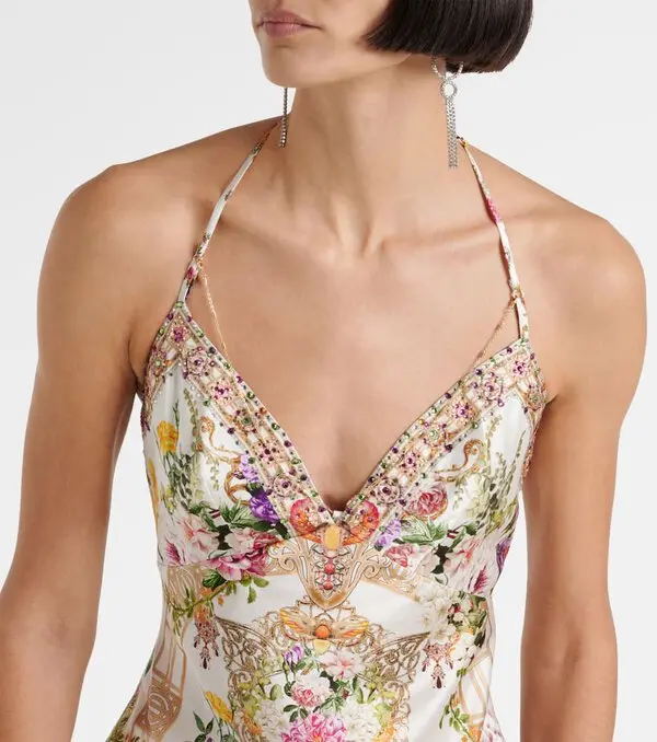 Camilla Chain-detail Maxi Dress