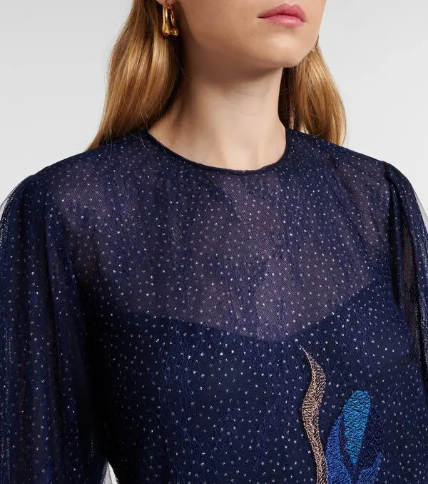 Costarellos Embr" Kaftan