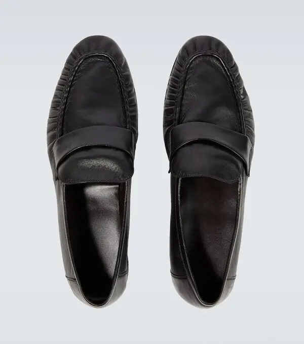 THE ROW Soft Leather Loafers
