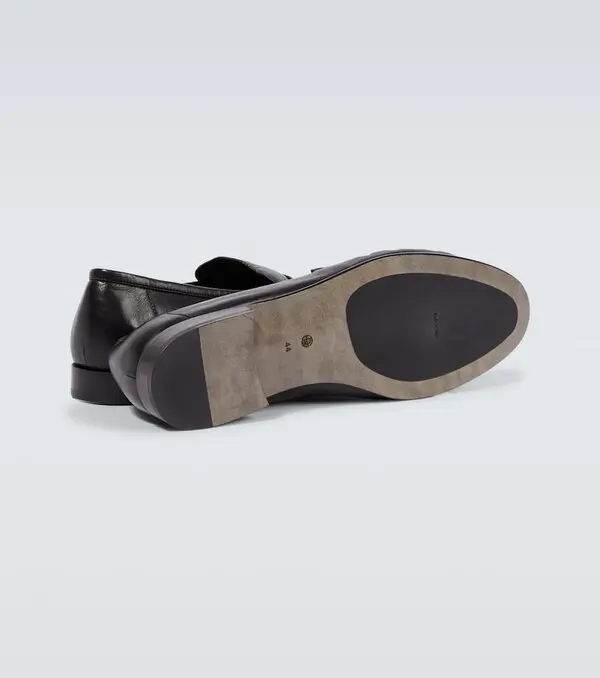 THE ROW Soft Leather Loafers