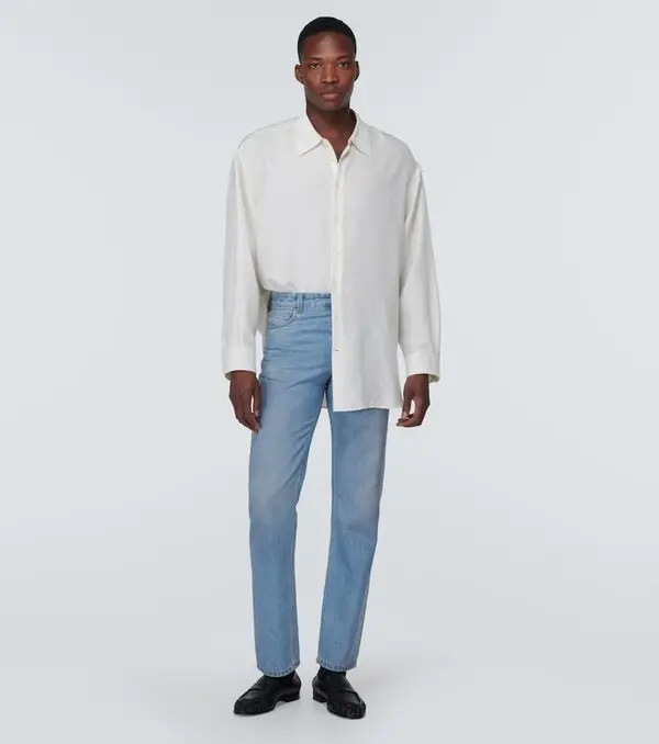 THE ROW Soft Leather Loafers