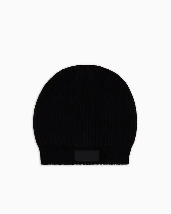 Giorgio Armani Neve Beanie - Black