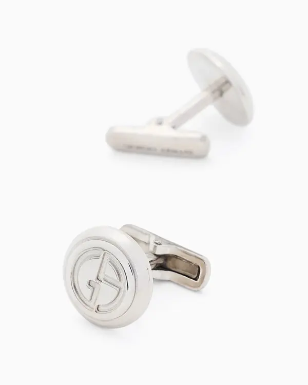 Giorgio Armani Cufflinks With Logo