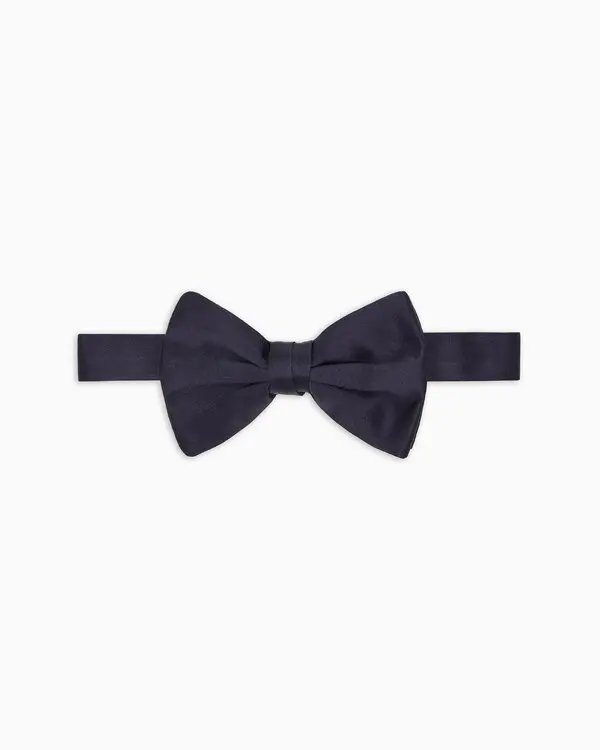 Giorgio Armani Pure Silk Knotted Bow Tie