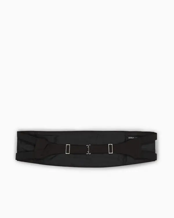 Giorgio Armani Silk Tuxedo Cummerbund