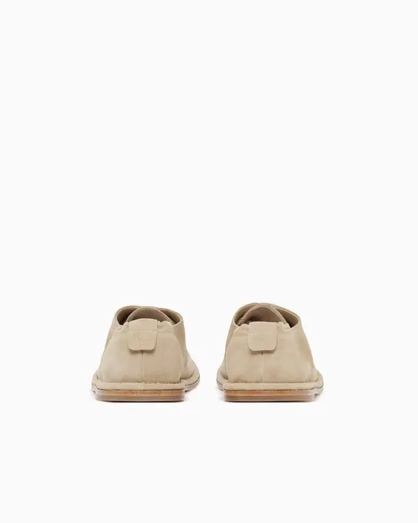 Giorgio Armani Suede Lace-ups - Beige
