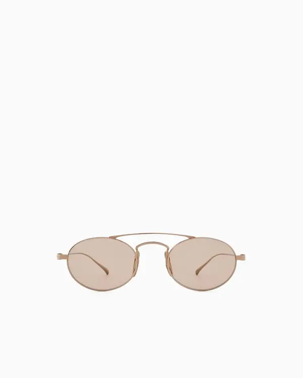 Giorgio Armani Oval Sunglasses - Pink