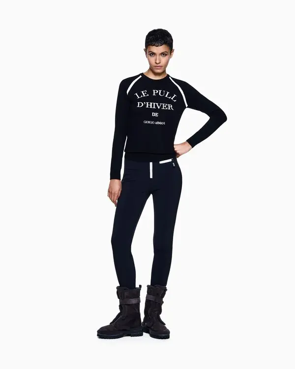 Giorgio Armani Neve Technical Ski Leggings