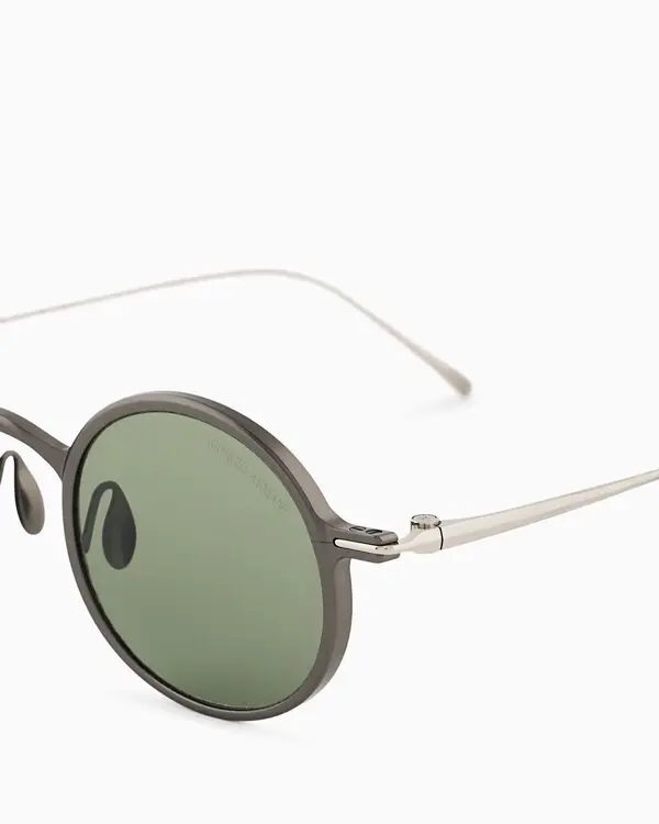 Giorgio Armani Round Sunglasses - Grey