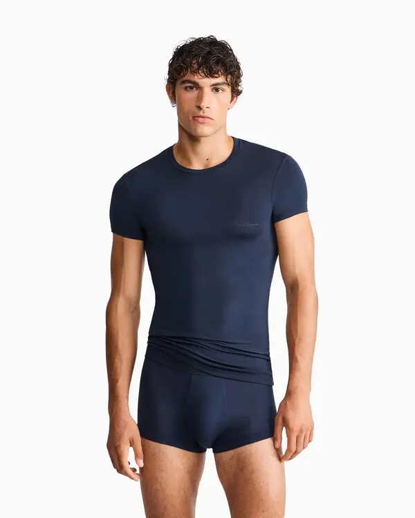 Giorgio Armani Stretch Jersey Loungewear T-shirt