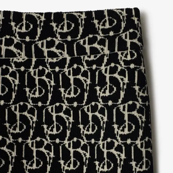 Burberry B Charm Jacquard-knit Skirt