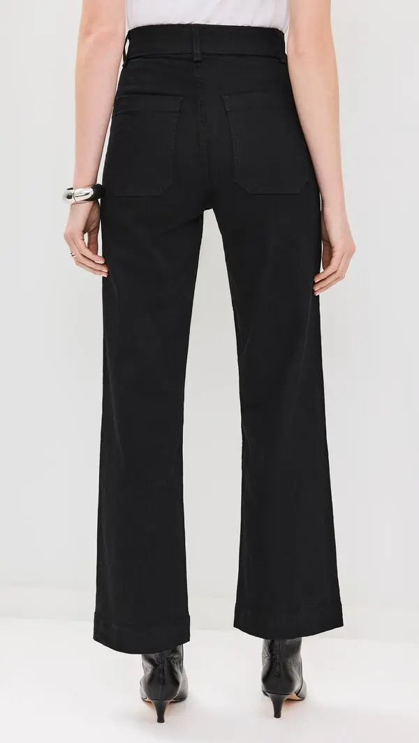 ASKK NY Sailor Bootcut Jeans - Black Resin