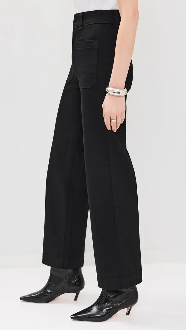 ASKK NY Sailor Bootcut Jeans - Black Resin